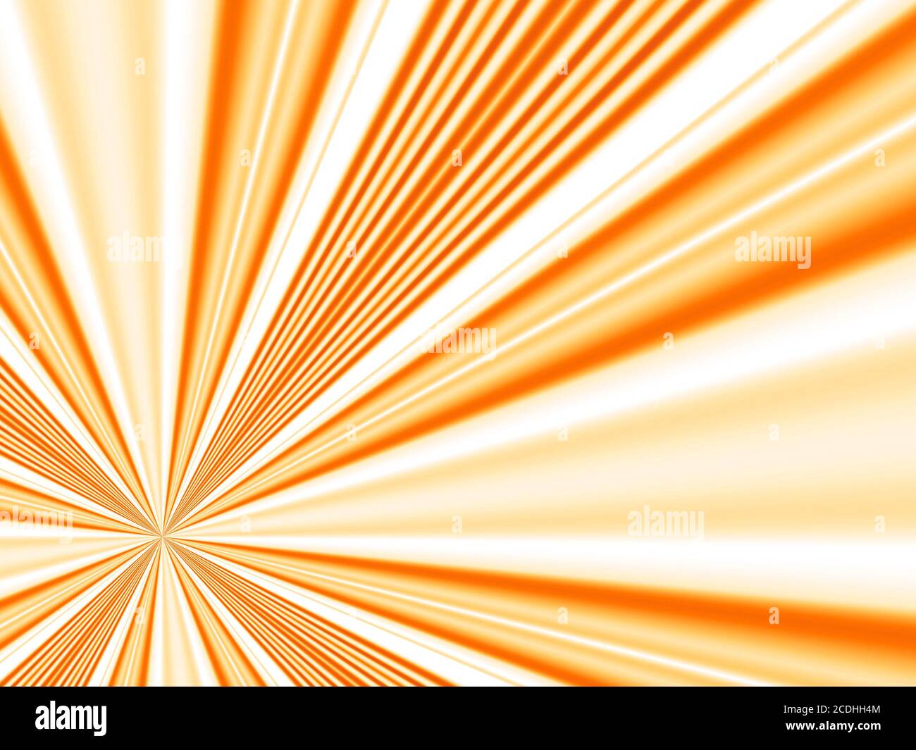 the generated orange rays Stock Photo - Alamy
