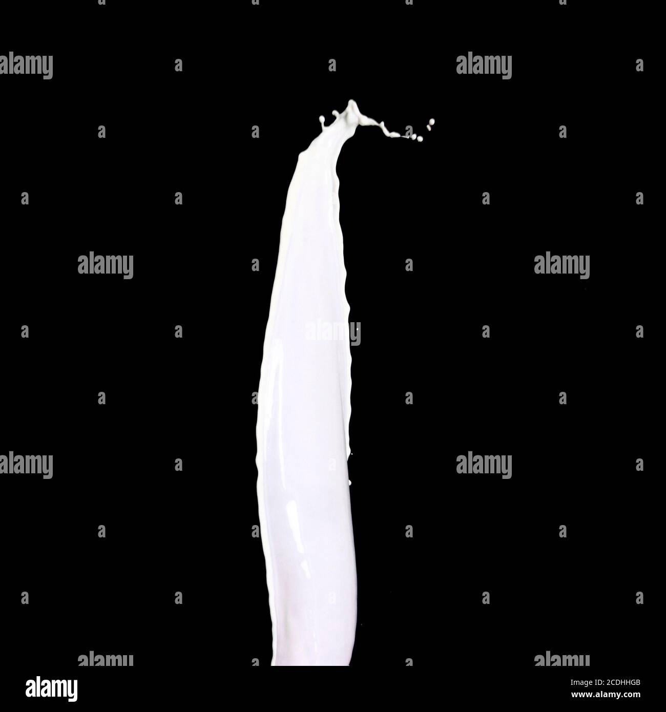 Splash of milk Stock Photo - Alamy