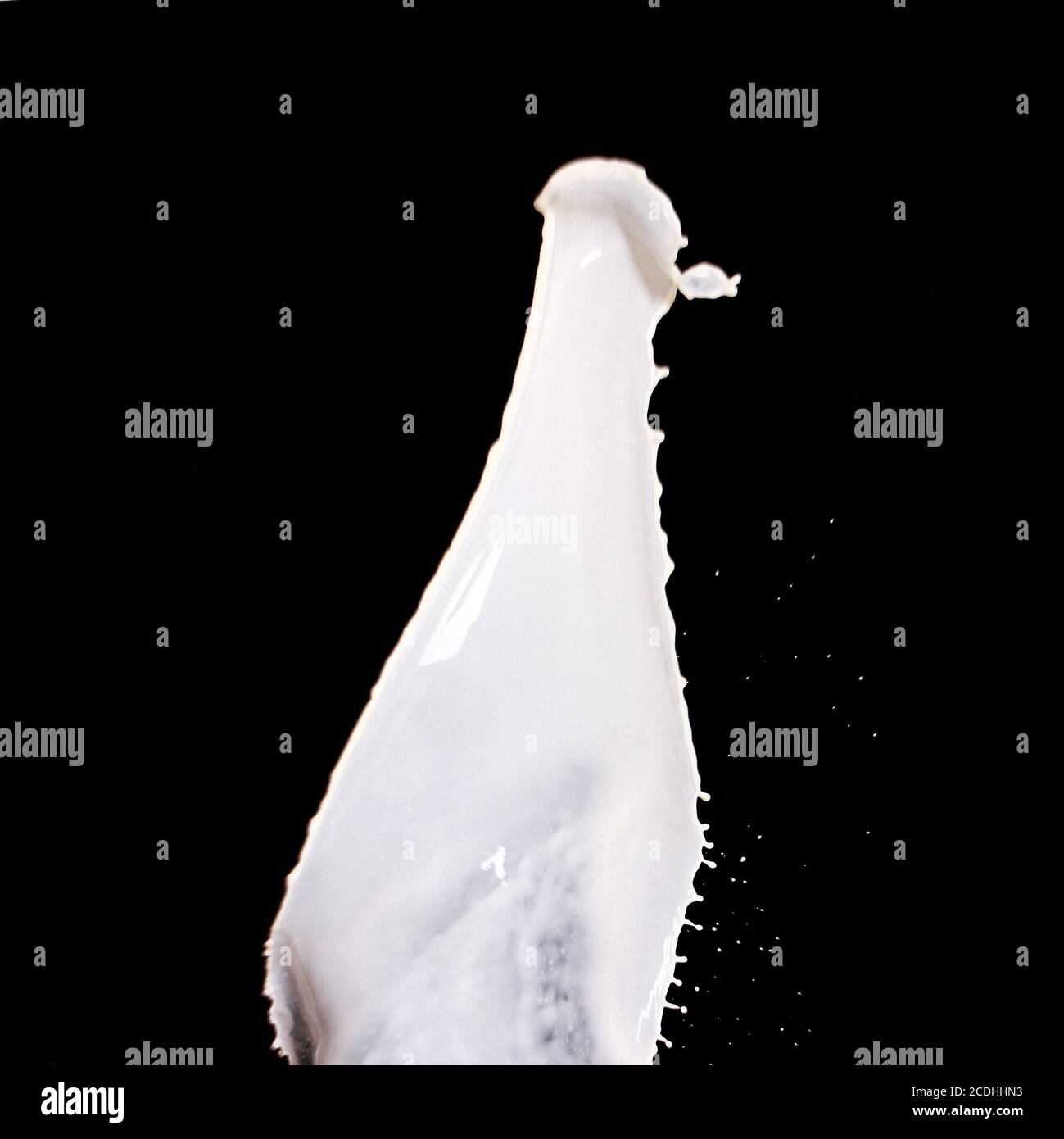 Splash of milk Stock Photo - Alamy