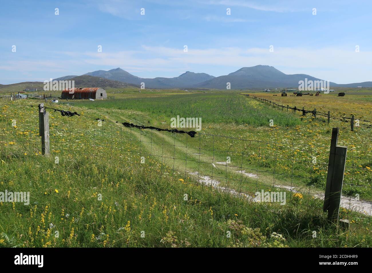 The Hebridean Way. Outer Hebrides. Highlands. Scotland. UK Stock Photo ...