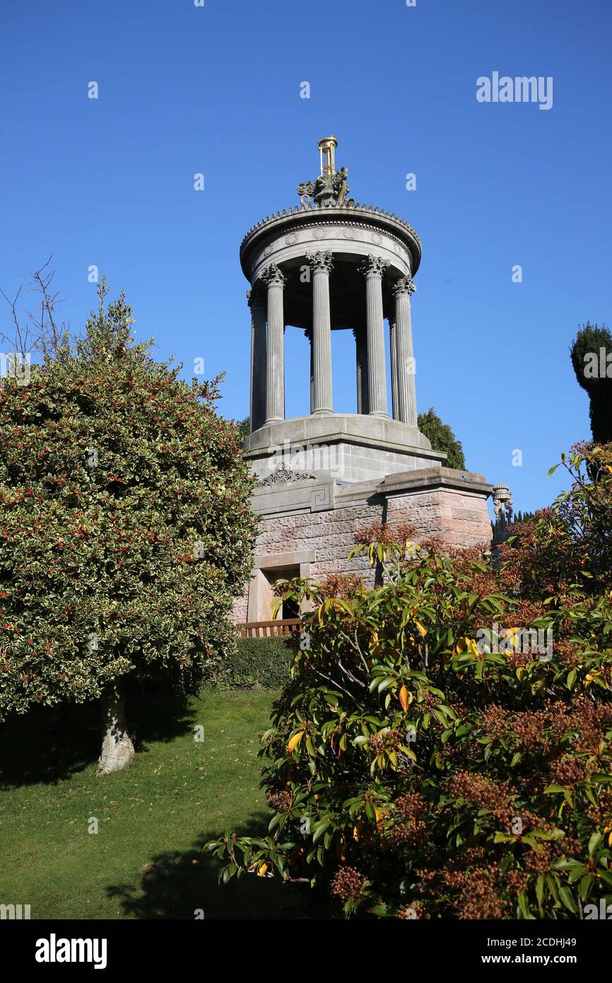 Burns monument memorial gardens hi-res stock photography and images - Alamy