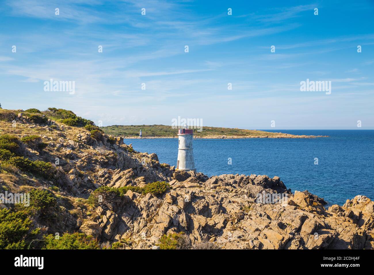 Italy, Sardinia, Costa Smeralda, Porto Cervo, Capo Ferro, Capo Ferro ...
