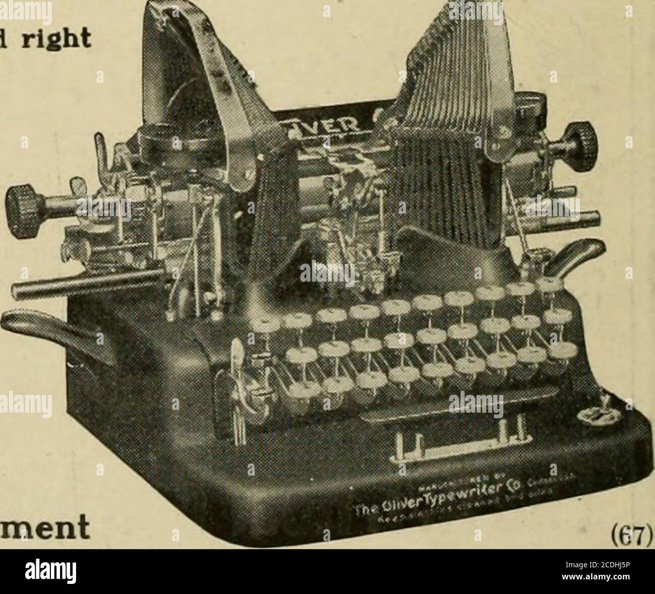 Oliver typewriter hi-res stock photography and images - Alamy