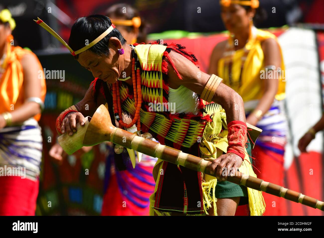 Naga tribes culture, heritage and traditions from Hornbill festival, Kisama, Nagaland, North ...