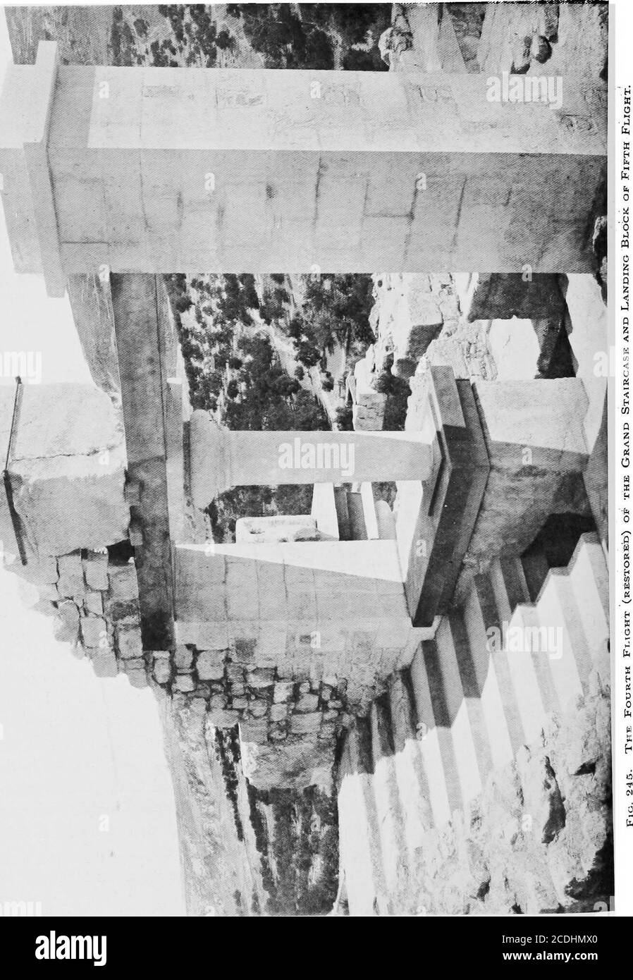 Palace Of Knossos Stairwell