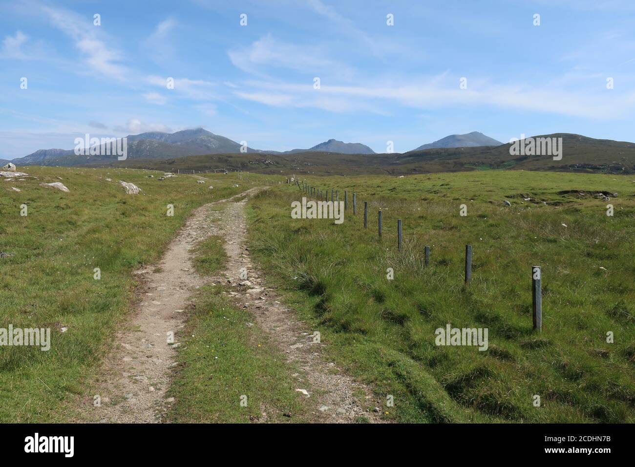 The Hebridean Way. Outer Hebrides. Highlands. Scotland. UK Stock Photo ...