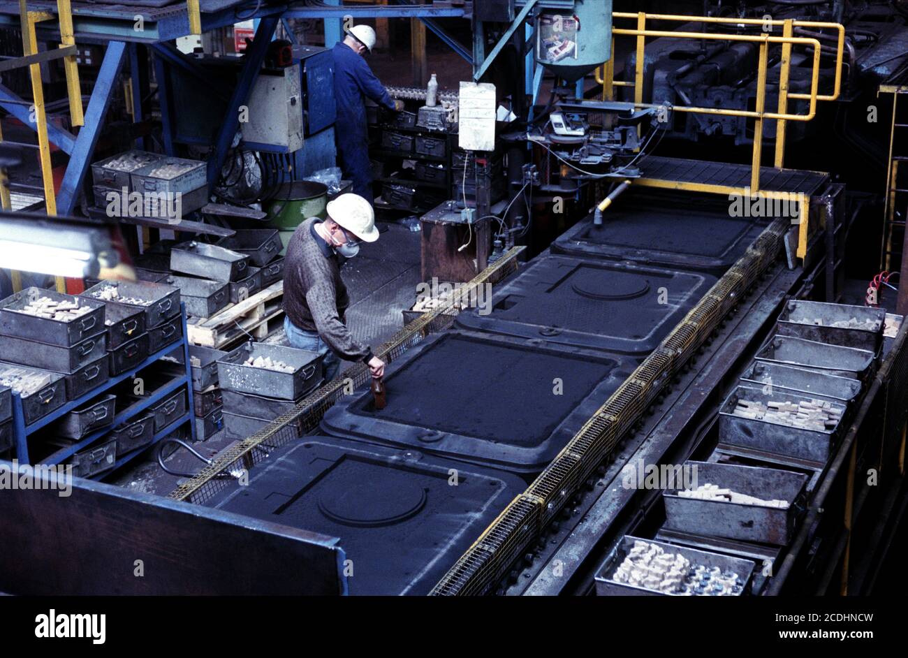 Foundry Production Line Stock Photo - Alamy