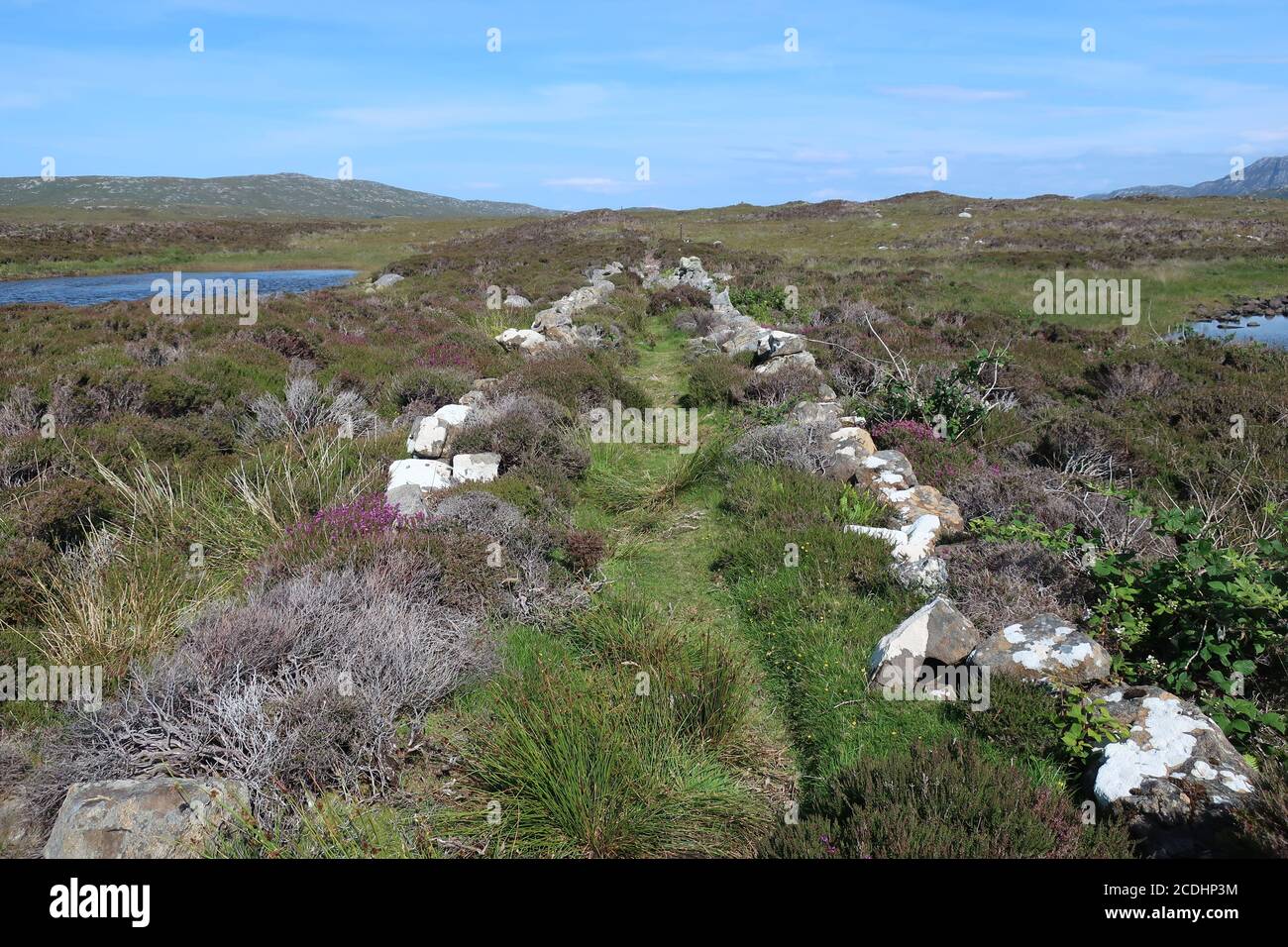 The Hebridean Way. Outer Hebrides. Highlands. Scotland. UK Stock Photo ...