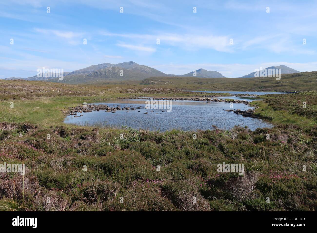 The Hebridean Way. Outer Hebrides. Highlands. Scotland. UK Stock Photo ...