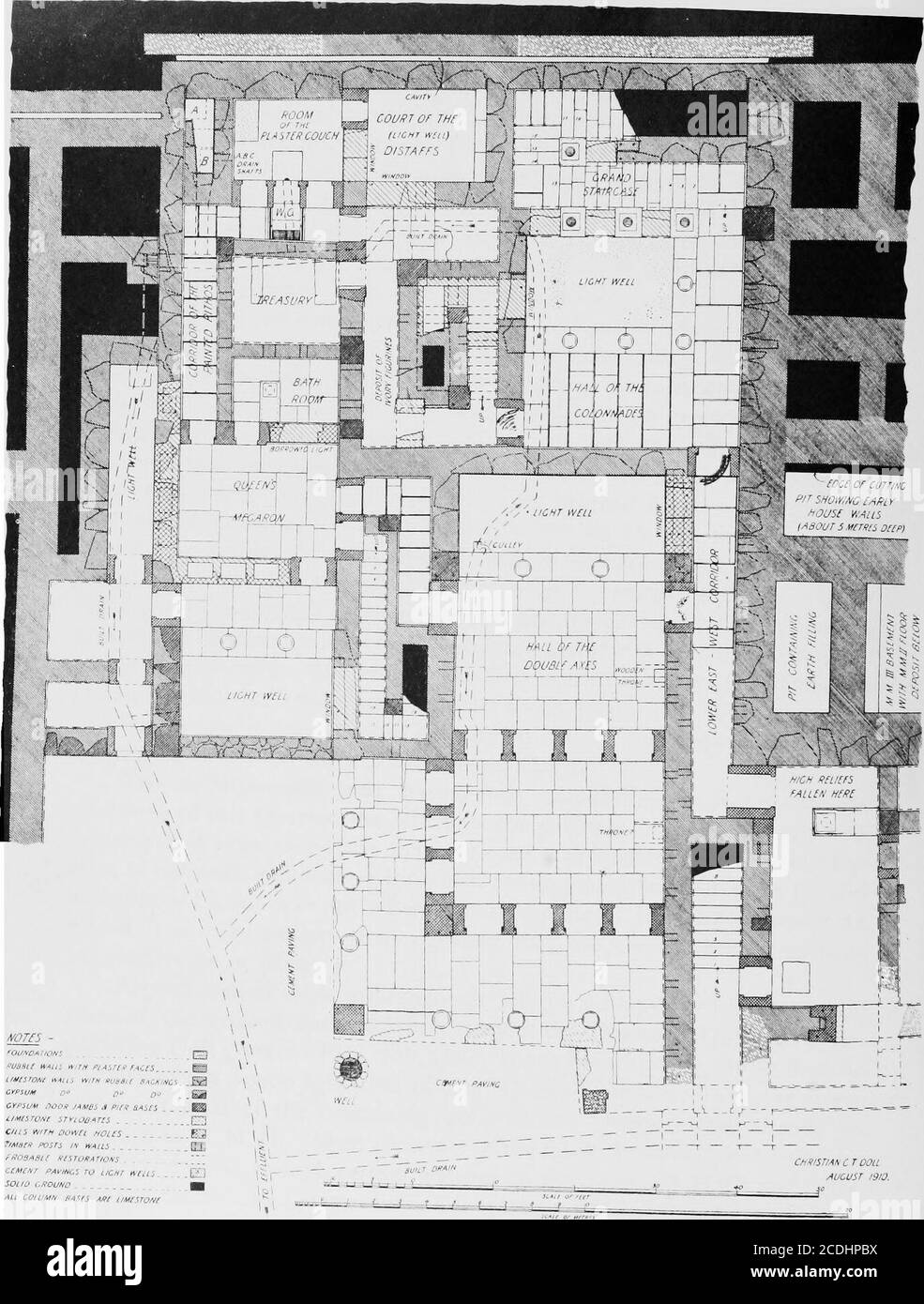 Palace Of Knossos Plan