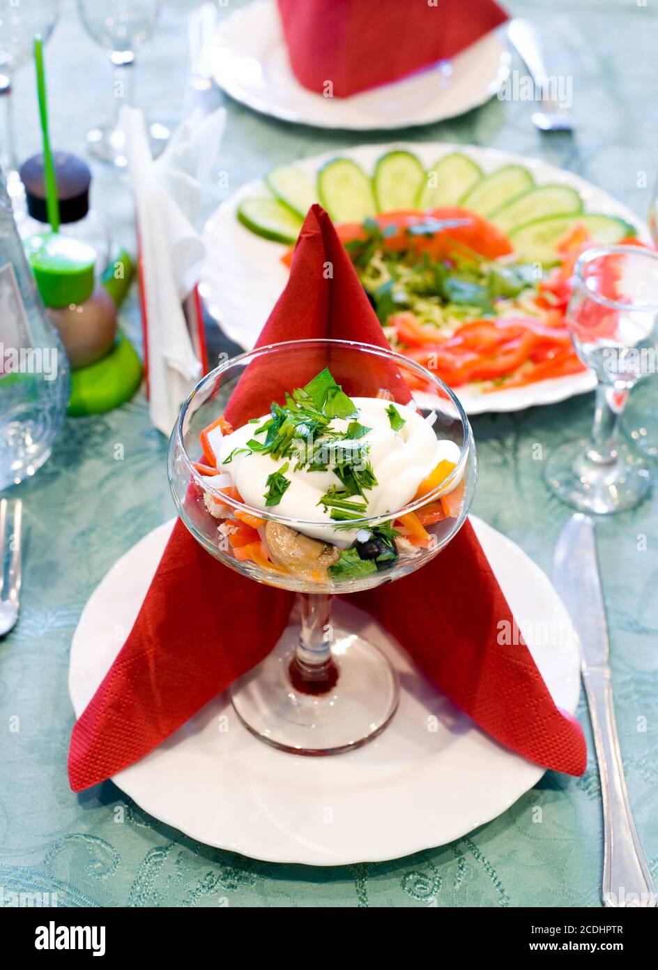 dinner is served Stock Photo - Alamy