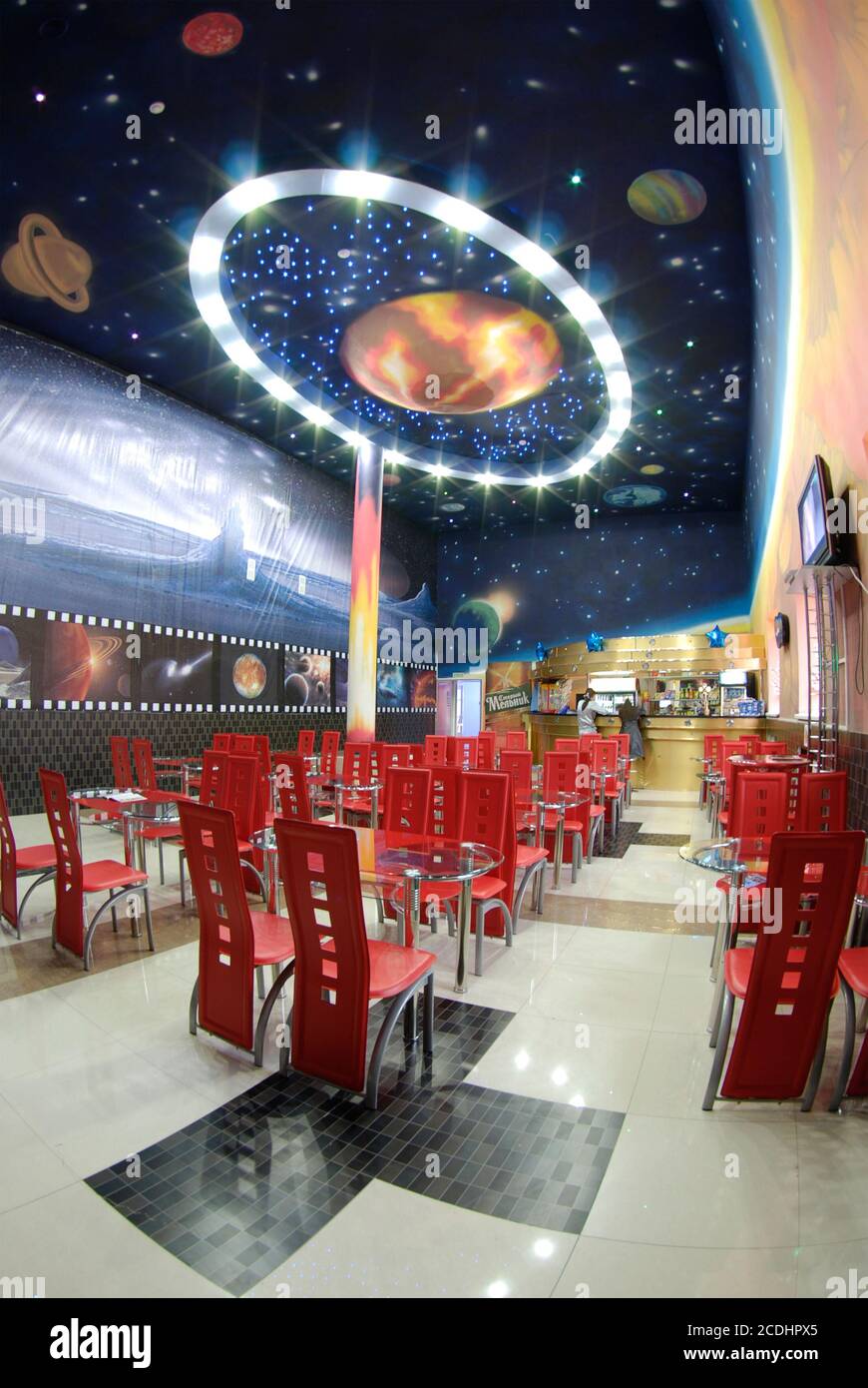 Space stars restaurant hi-res stock photography and images - Alamy