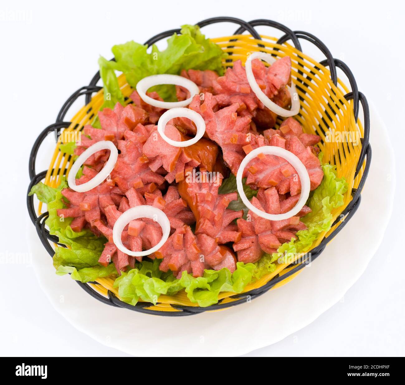 Deep fried sausage hi-res stock photography and images - Alamy