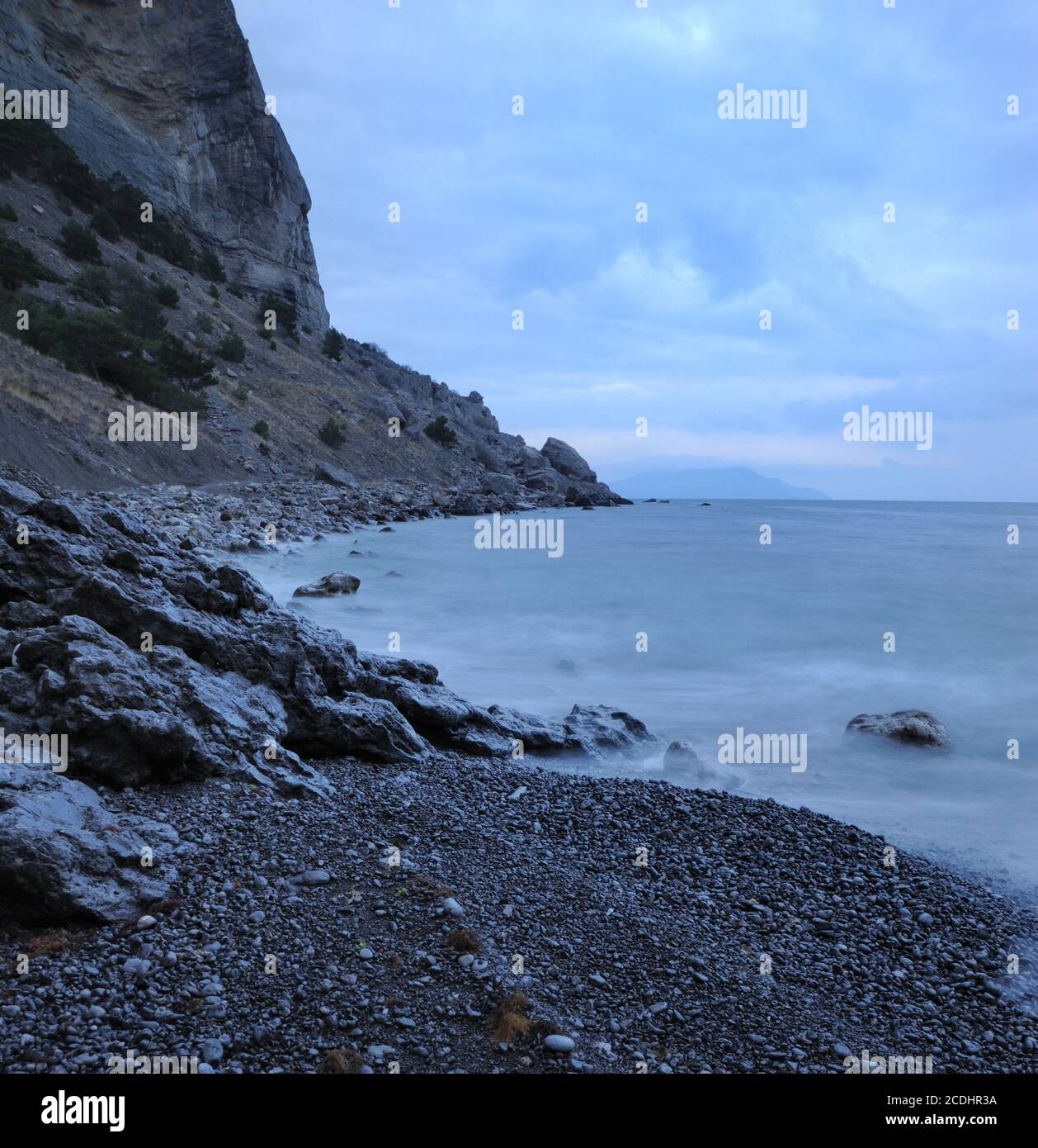 The night sea Stock Photo - Alamy