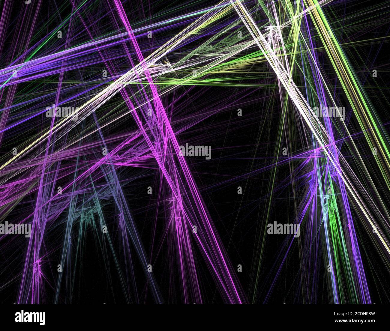 fractal coloured crossed lines Stock Photo - Alamy