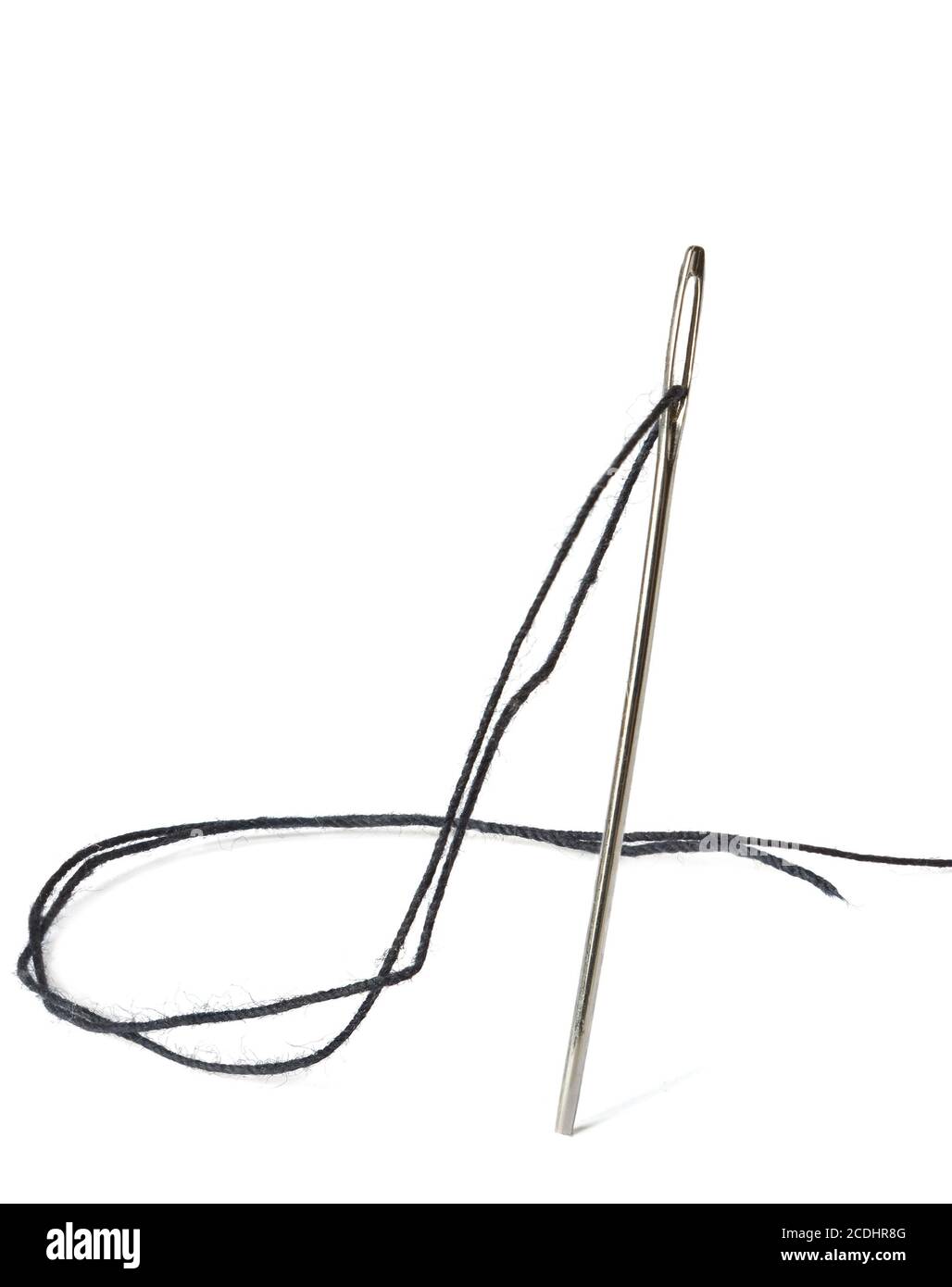 Needle and thread Stock Photo - Alamy