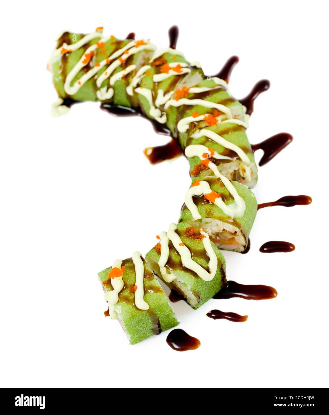 Appetizing sushi japanese dish Cut Out Stock Images & Pictures - Alamy