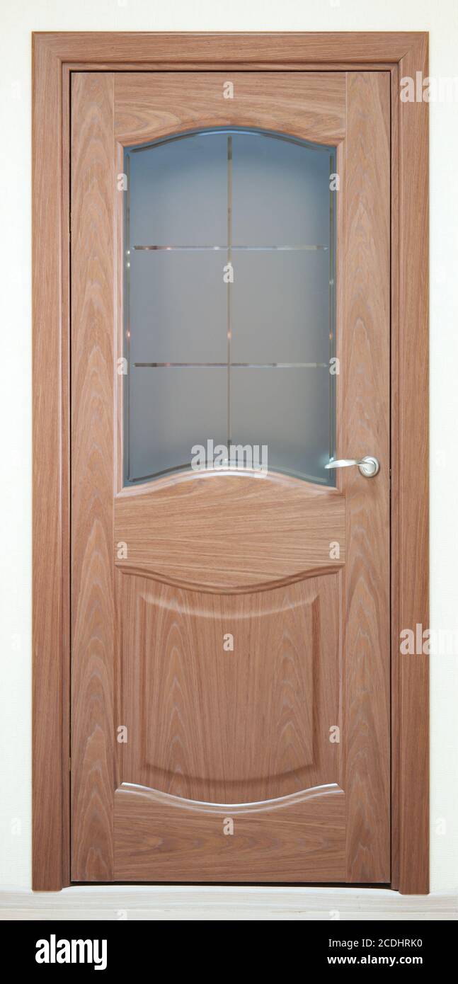 brown classic door Stock Photo - Alamy