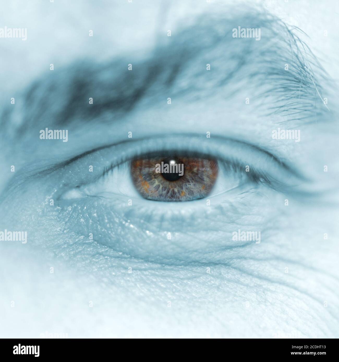 Eye of the man Stock Photo - Alamy