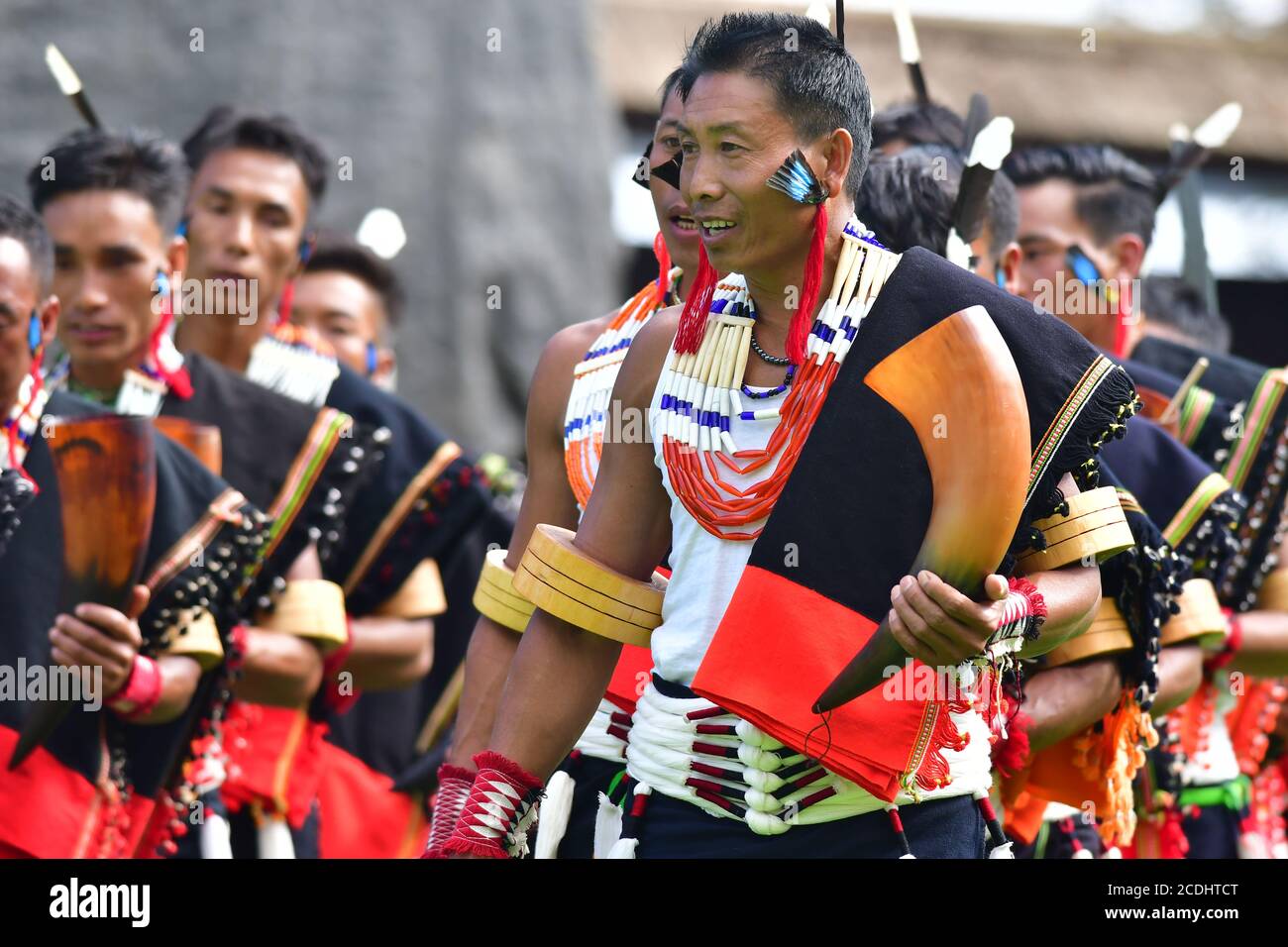 Naga tribes culture, heritage and traditions from Hornbill festival, Kisama, Nagaland, North ...