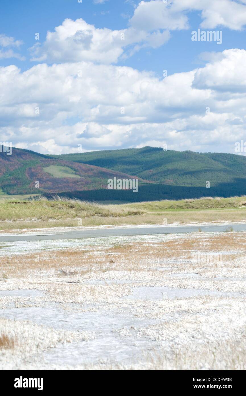 Salina landscape hi-res stock photography and images - Alamy