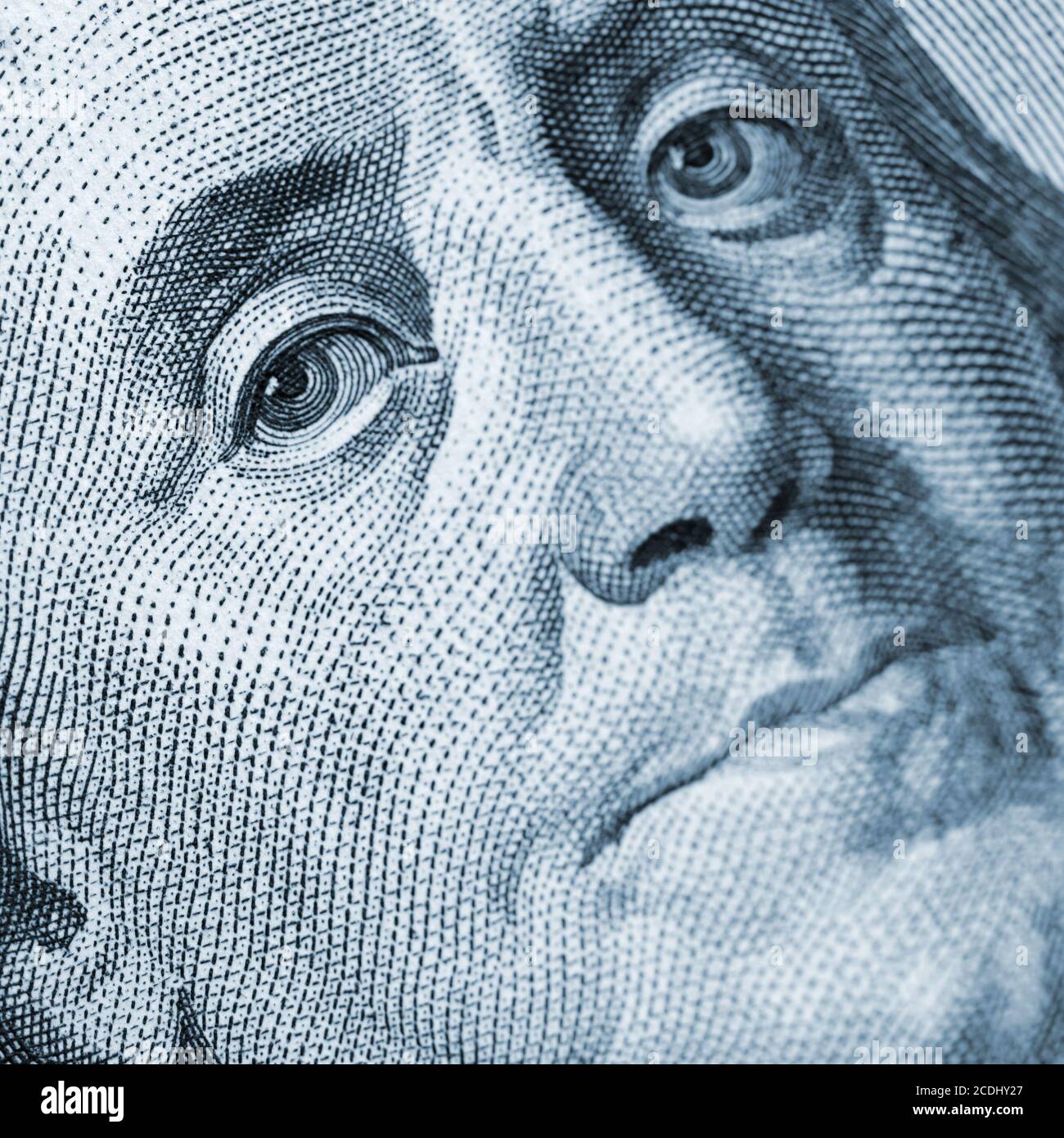 Benjamin franklin portrait color hi-res stock photography and images ...