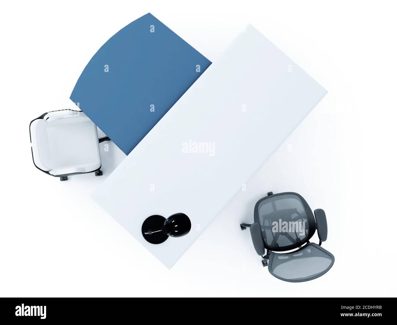 Conference table chair office Cut Out Stock Images & Pictures - Alamy