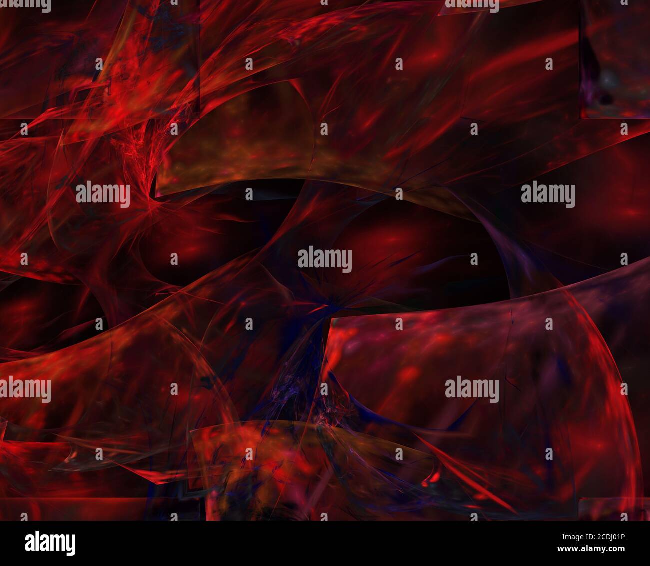 Fractal glow red wave hi-res stock photography and images - Alamy
