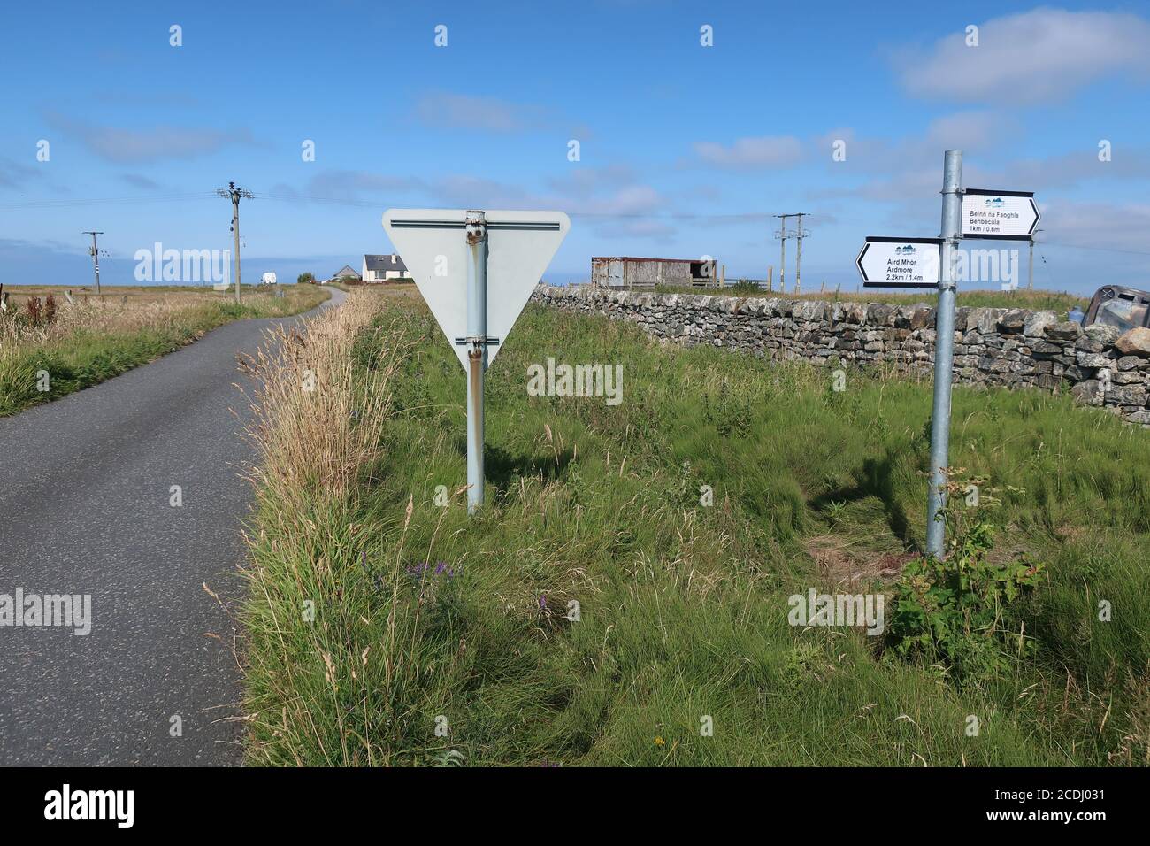 The Hebridean Way. Outer Hebrides. Highlands. Scotland. UK Stock Photo ...