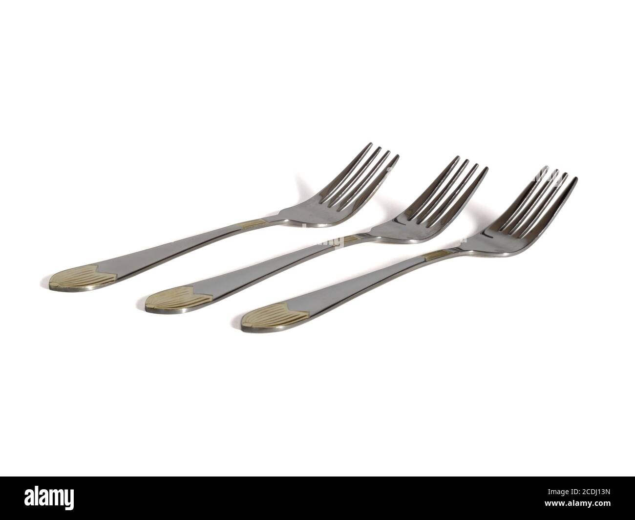 Three table forks Stock Photo - Alamy