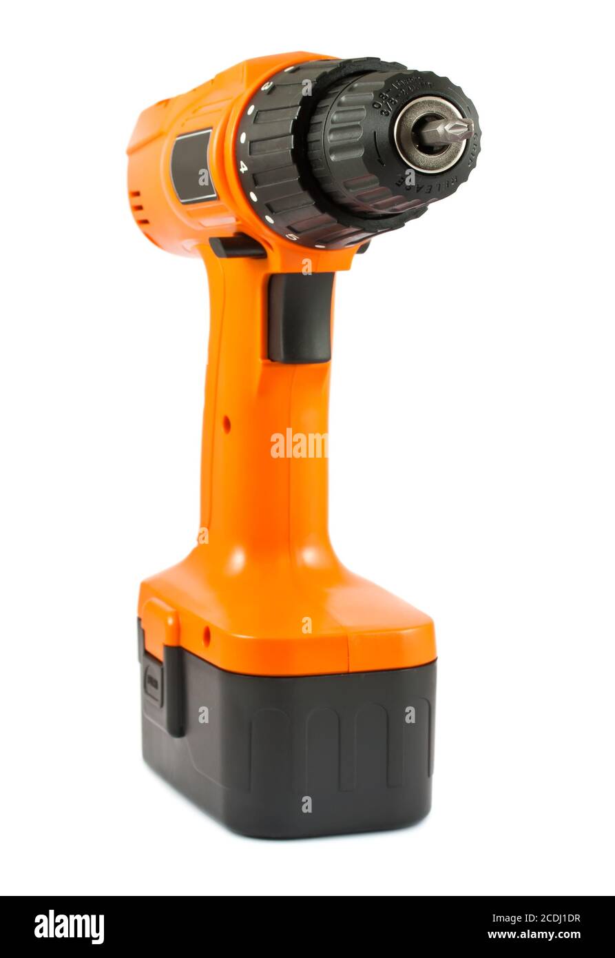 Orange drill Cut Out Stock Images & Pictures - Alamy
