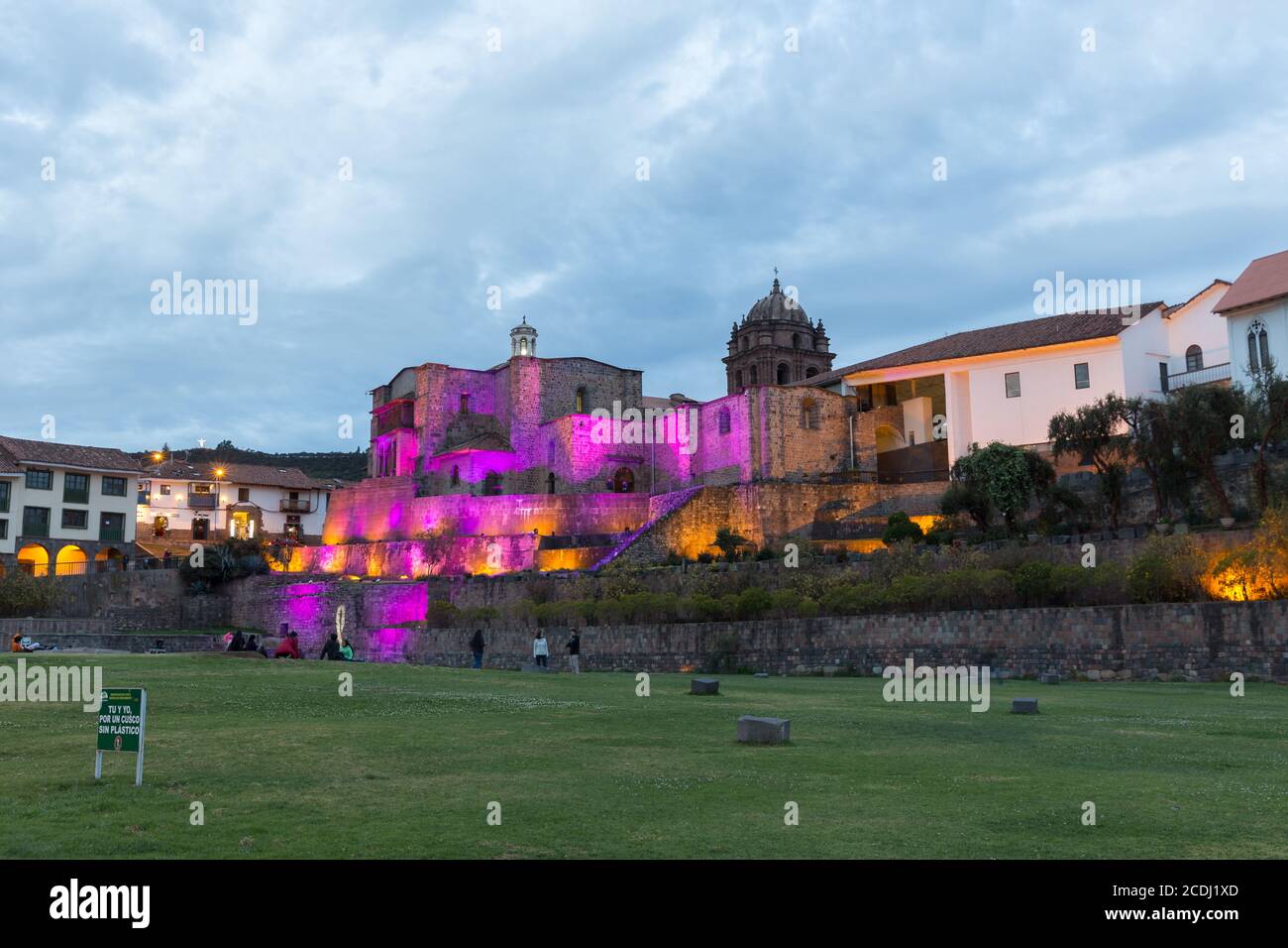Cusco, Peru - october 05, 2018: The Temple of the Sun of the Incas or ...