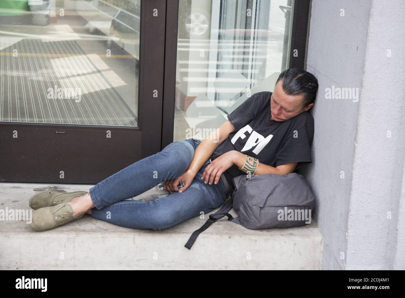 Passed out hi-res stock photography and images - Alamy