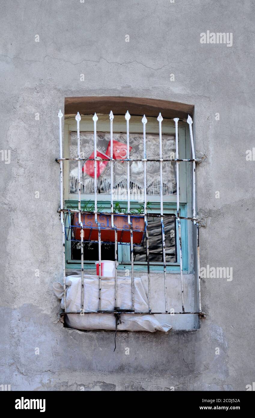 Window in Istanbul Stock Photo - Alamy