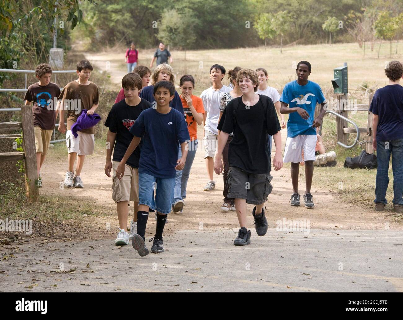 Multiethnic students hiking hi-res stock photography and images - Alamy