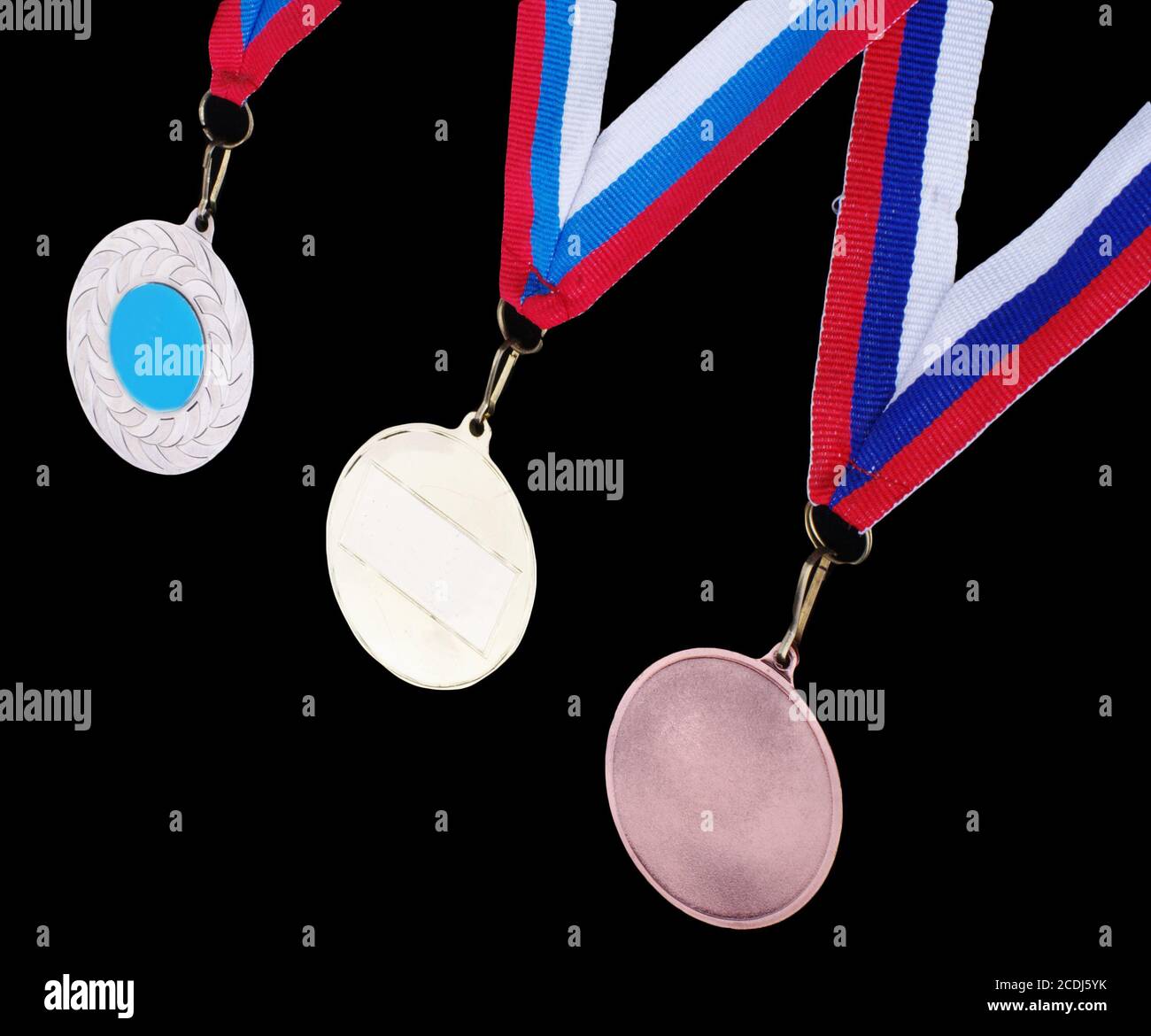 Medals gold silver bronze hi-res stock photography and images - Alamy