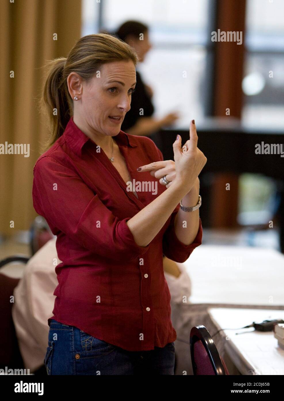 Austin, TX November 3, 2007: Academy Award-winning deaf actress and ...