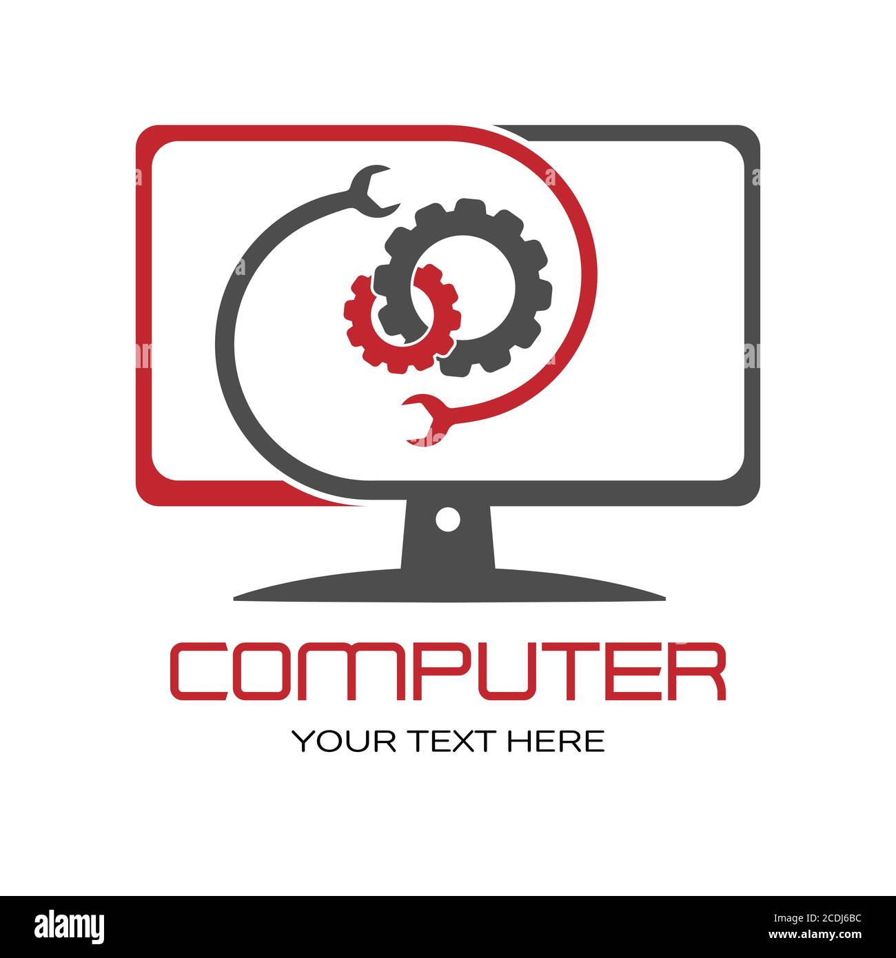 Computer Technology Background Vector