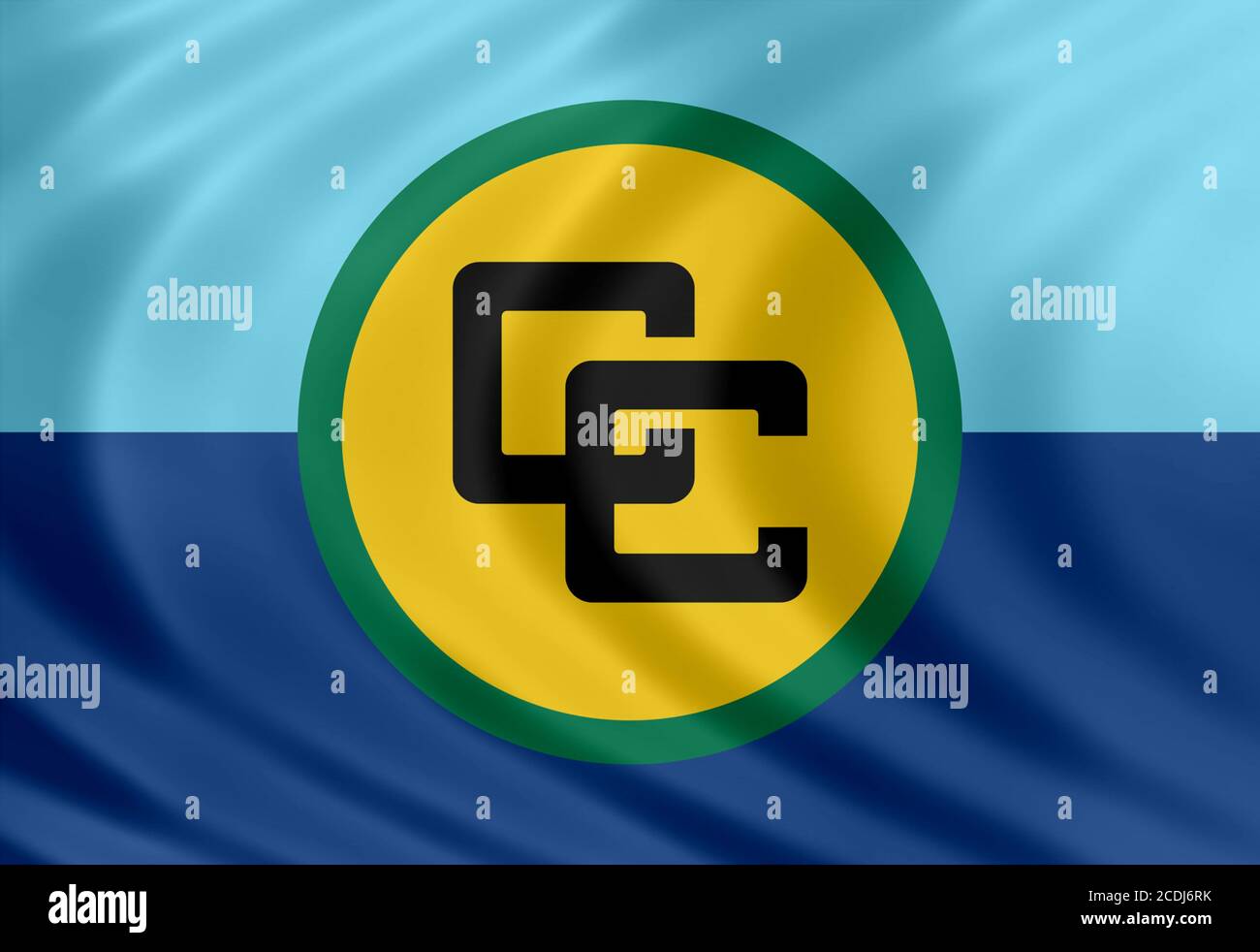 Flag caribbean community caricom hi-res stock photography and images ...