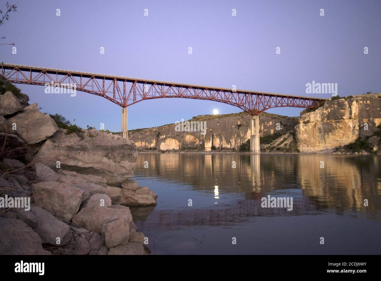 Pecos river highway bridge hi-res stock photography and images - Alamy