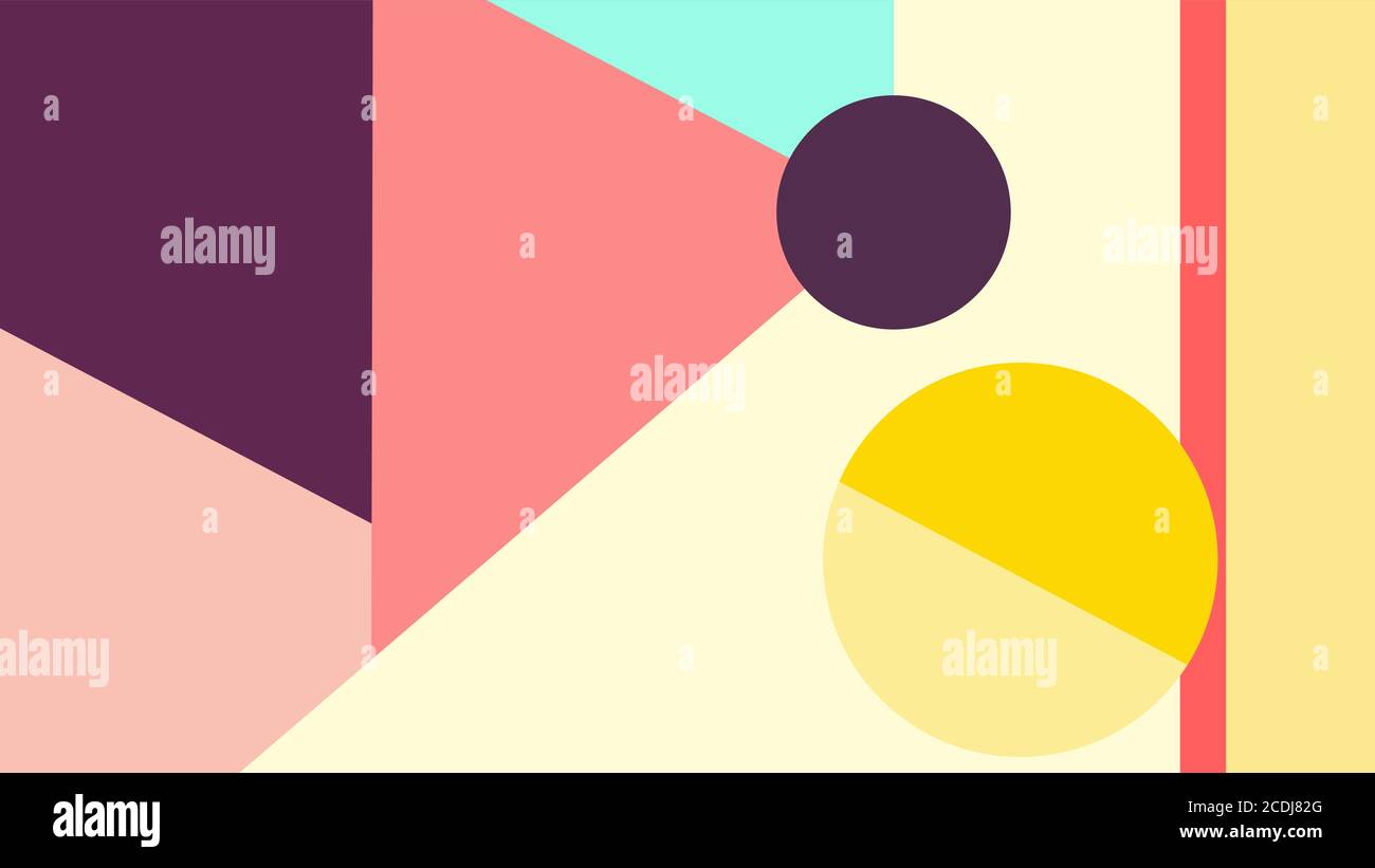 vector illustration of an abstract background with circles Stock Vector ...