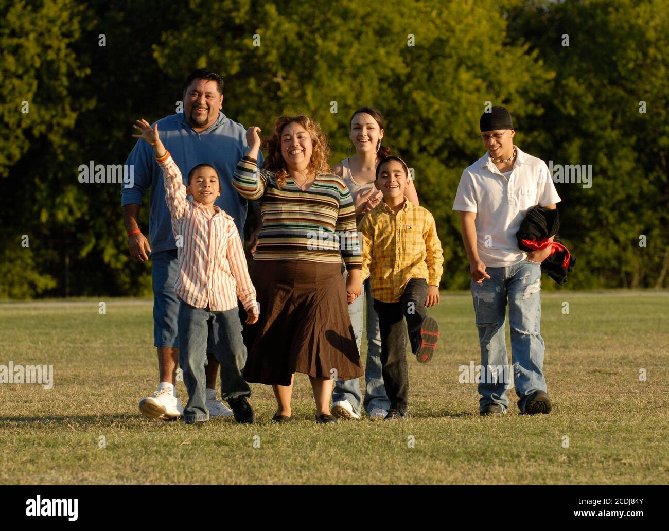 Modern Working Class Family