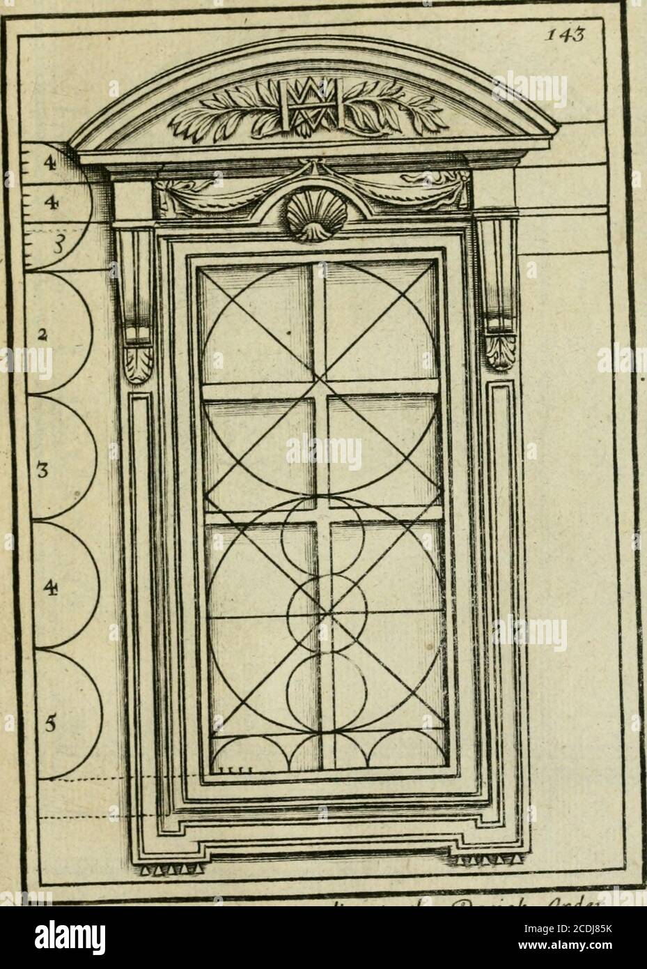 . The first book of architecture . A Dstre and windowc accordina to the ...
