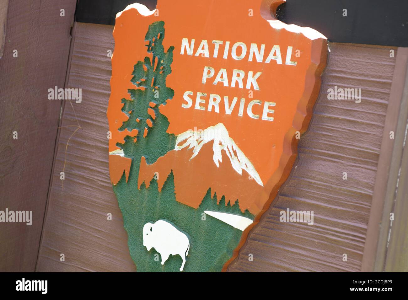 National Park Service sign Stock Photo - Alamy