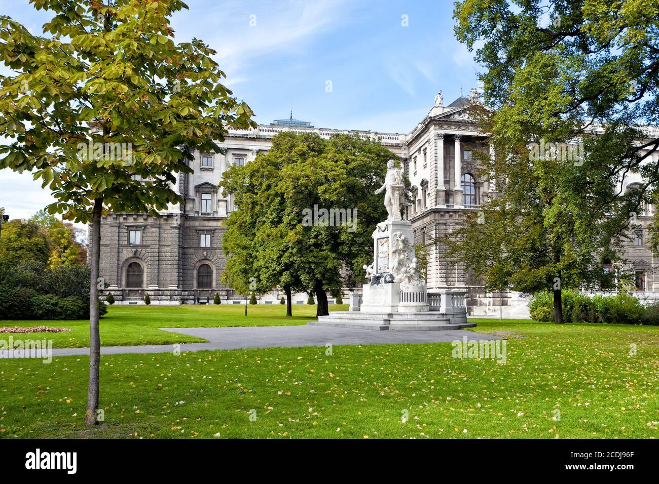 Burggarten park in Vienna Stock Photo - Alamy