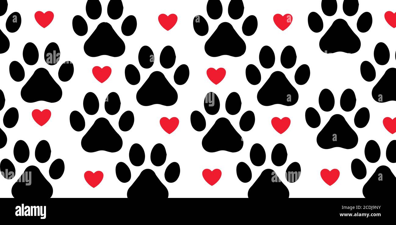 Four dog paws vector illustration Stock Vector Image & Art - Alamy