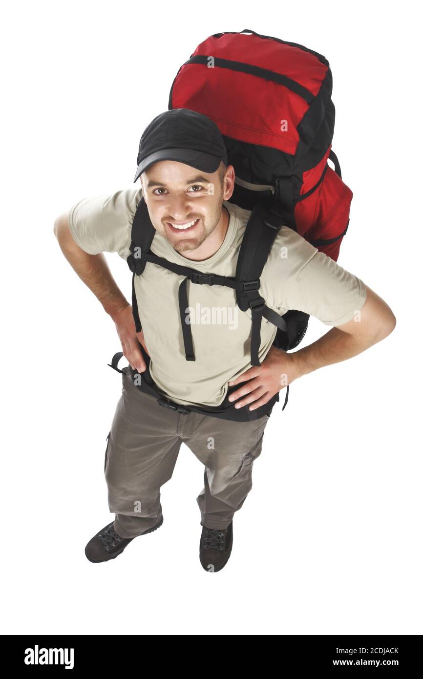 Backpackers backpacking Cut Out Stock Images & Pictures - Alamy