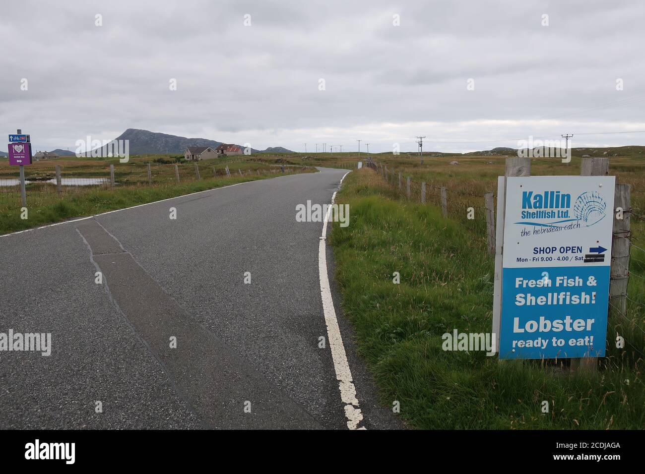 The Hebridean Way. Outer Hebrides. Highlands. Scotland. UK Stock Photo ...