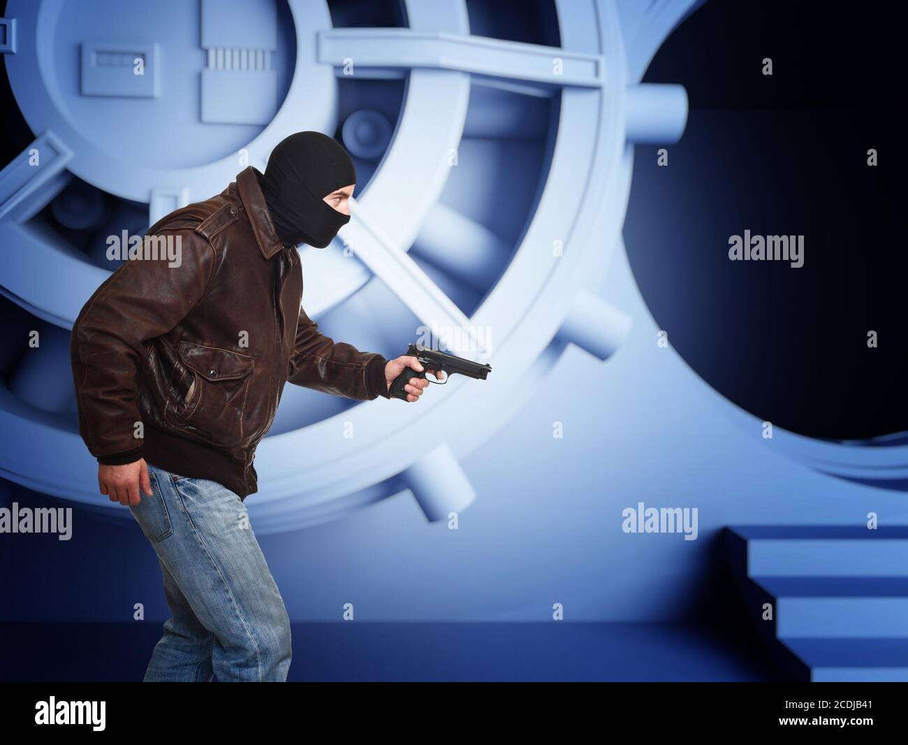 thief in action Stock Photo - Alamy