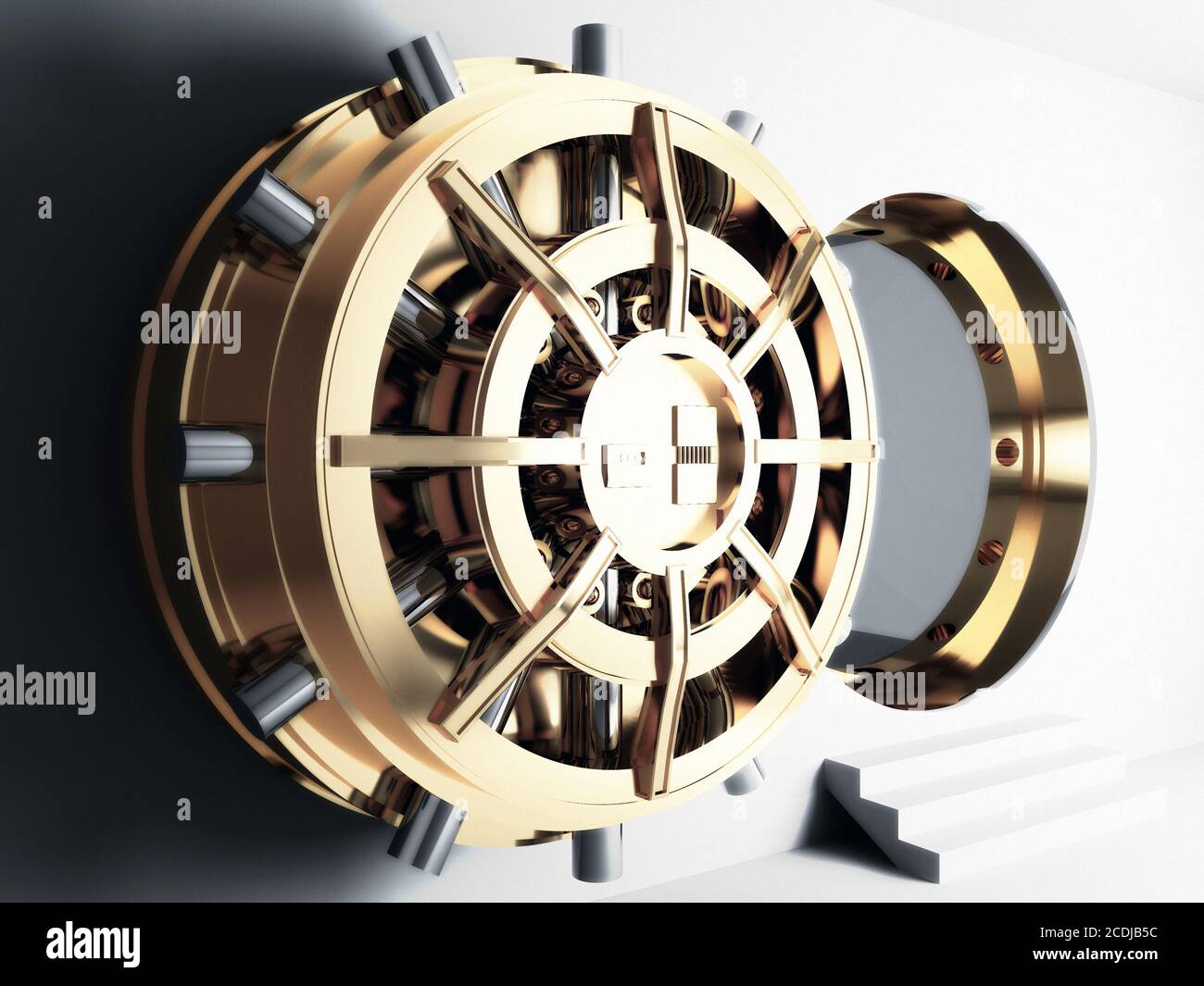Render vault door 3d hi-res stock photography and images - Alamy